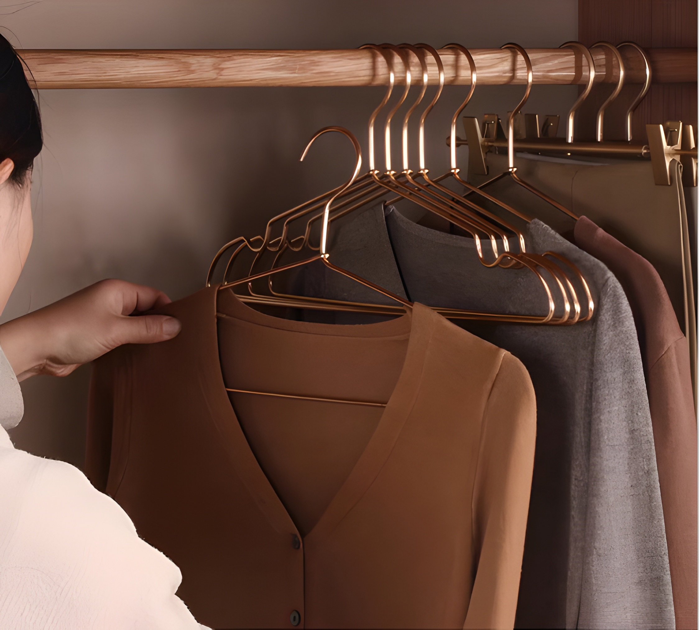 Hokku Designs Aluminum Alloy Clothes Hanger | Wayfair