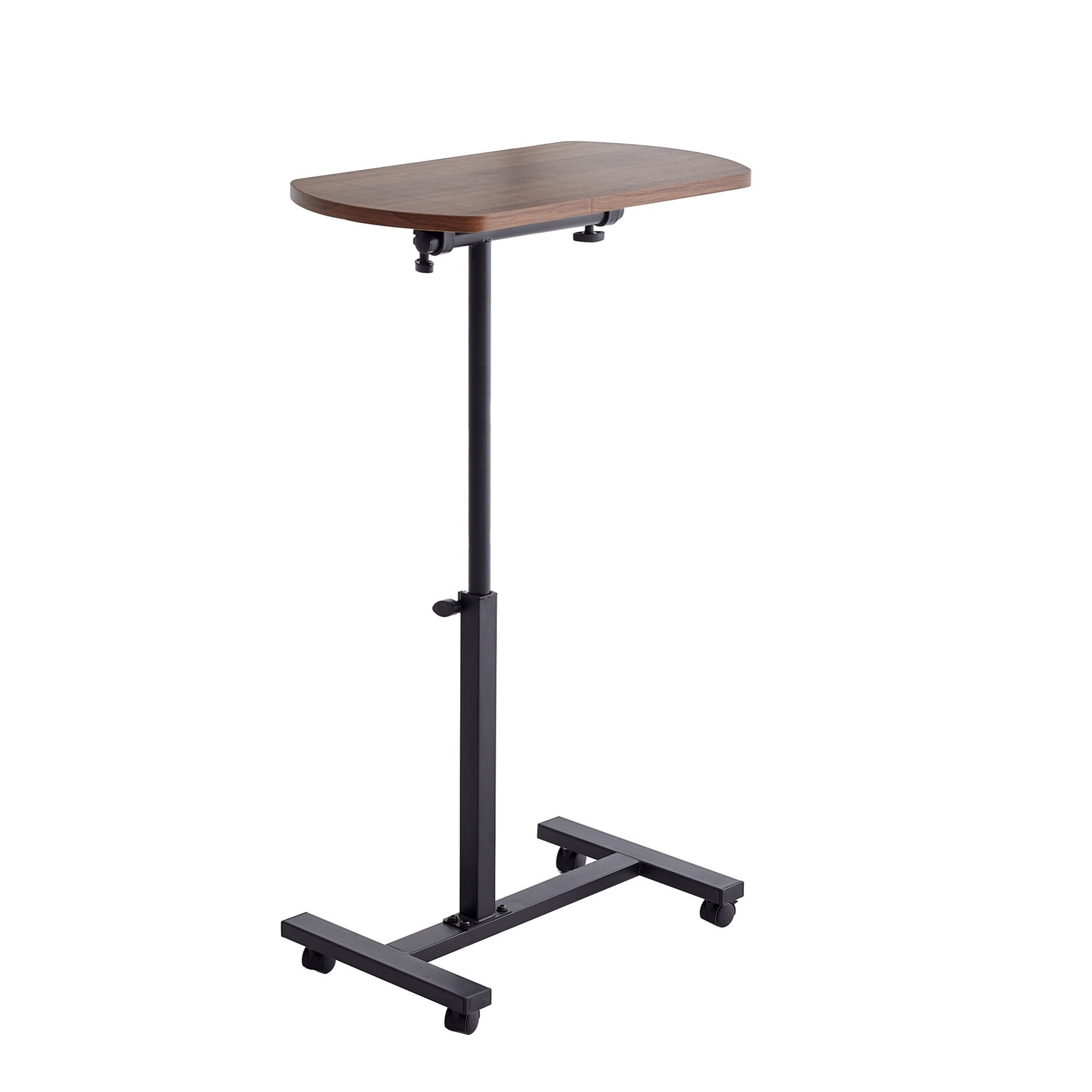 George Oliver Height Adjustable Side Table, Laptop Holder End Stand ...