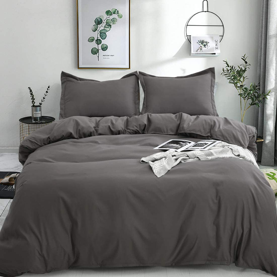 Linen Depot Direct Premier Bamboo Comfort - 3 Piece Duvet Covert Set ...