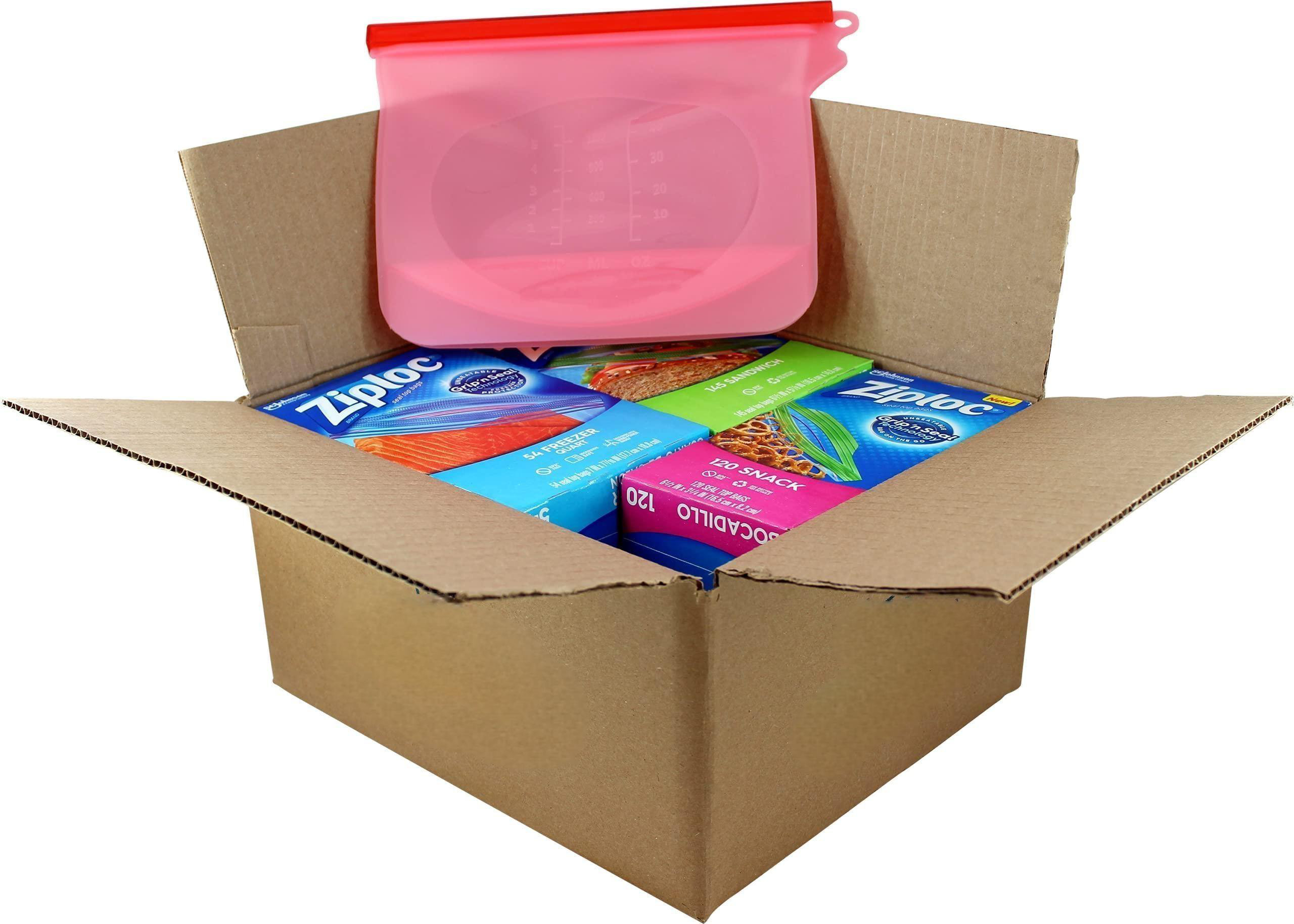 Hokku Designs Assortment | Storage Bag 5-Pack Variety Kit | 54 Freezer ...