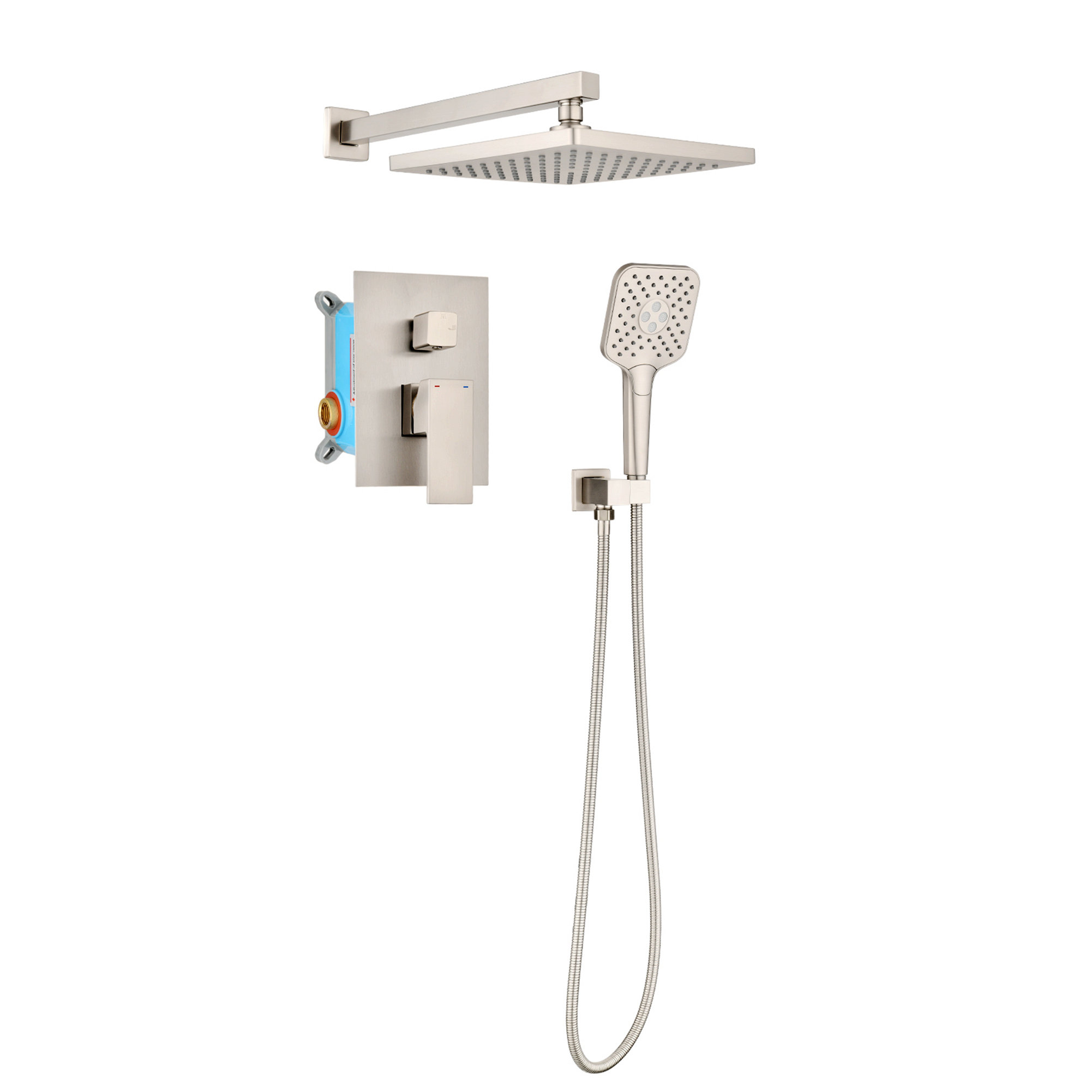 ACME Furniture Thermostatic Complete Shower System with Rough in-Valve ...