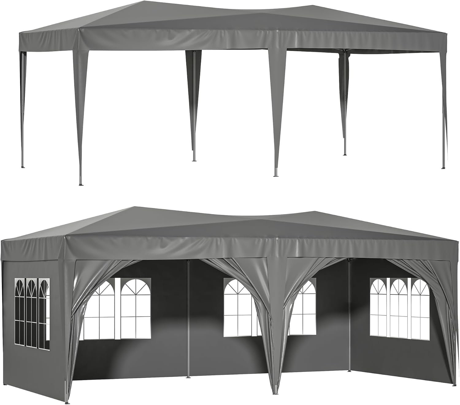 Co-t Large Pop Up Canopy For Outdoor Events, Waterproof UV Protection ...