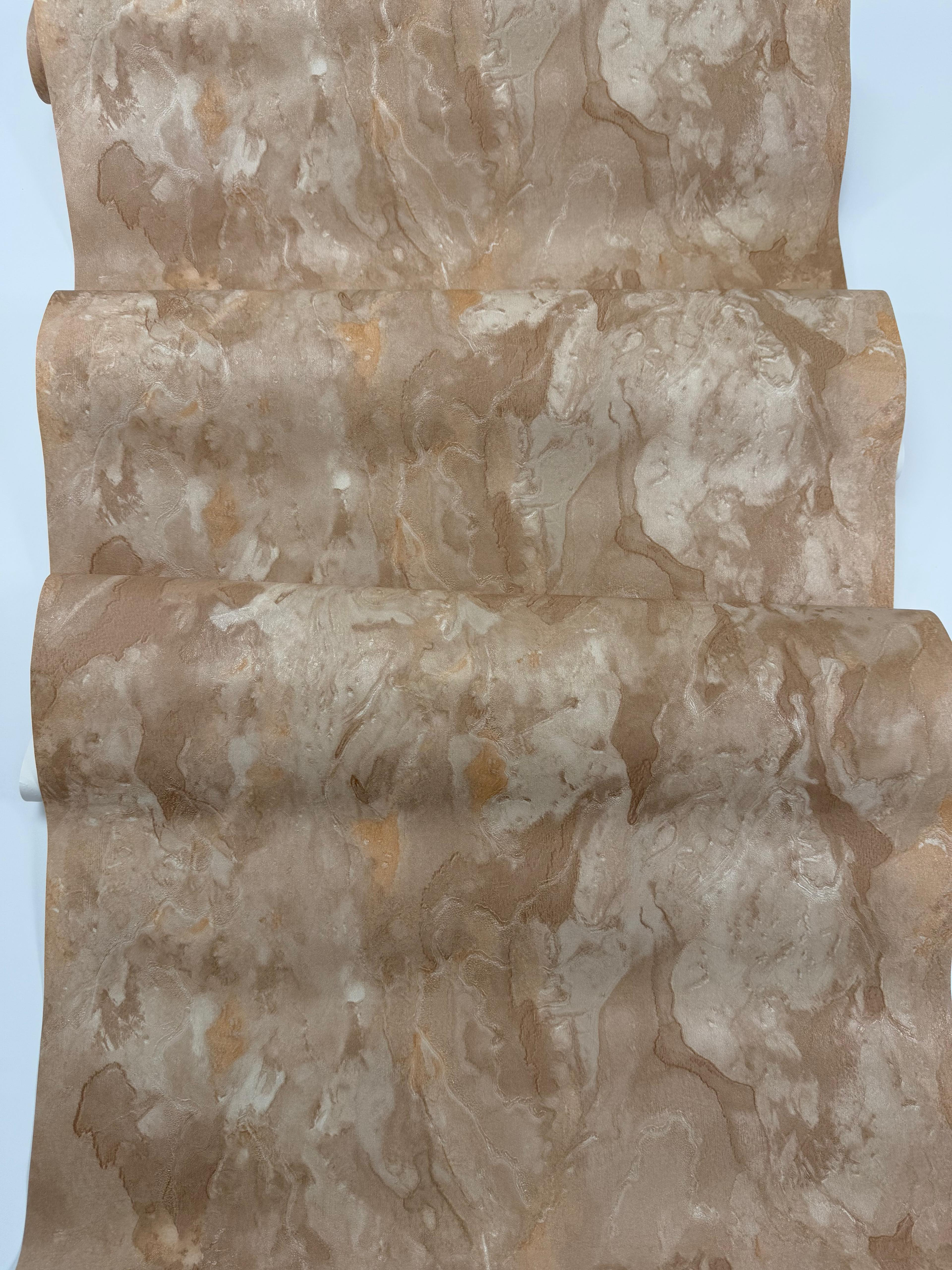 brown embossed wallpaper