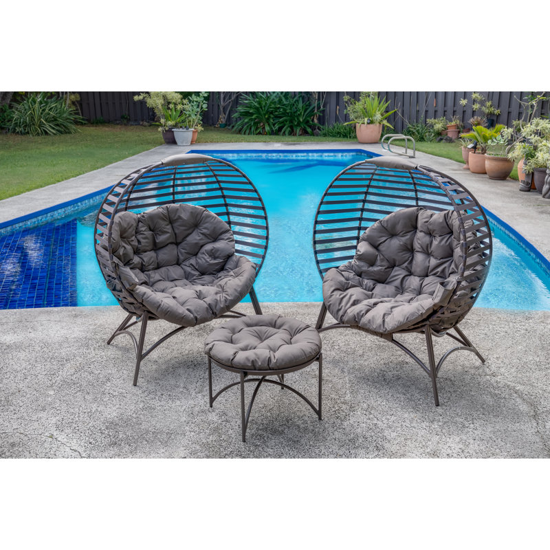 Dakota Fields Cozy Modern 2-person Conversation Set | Wayfair