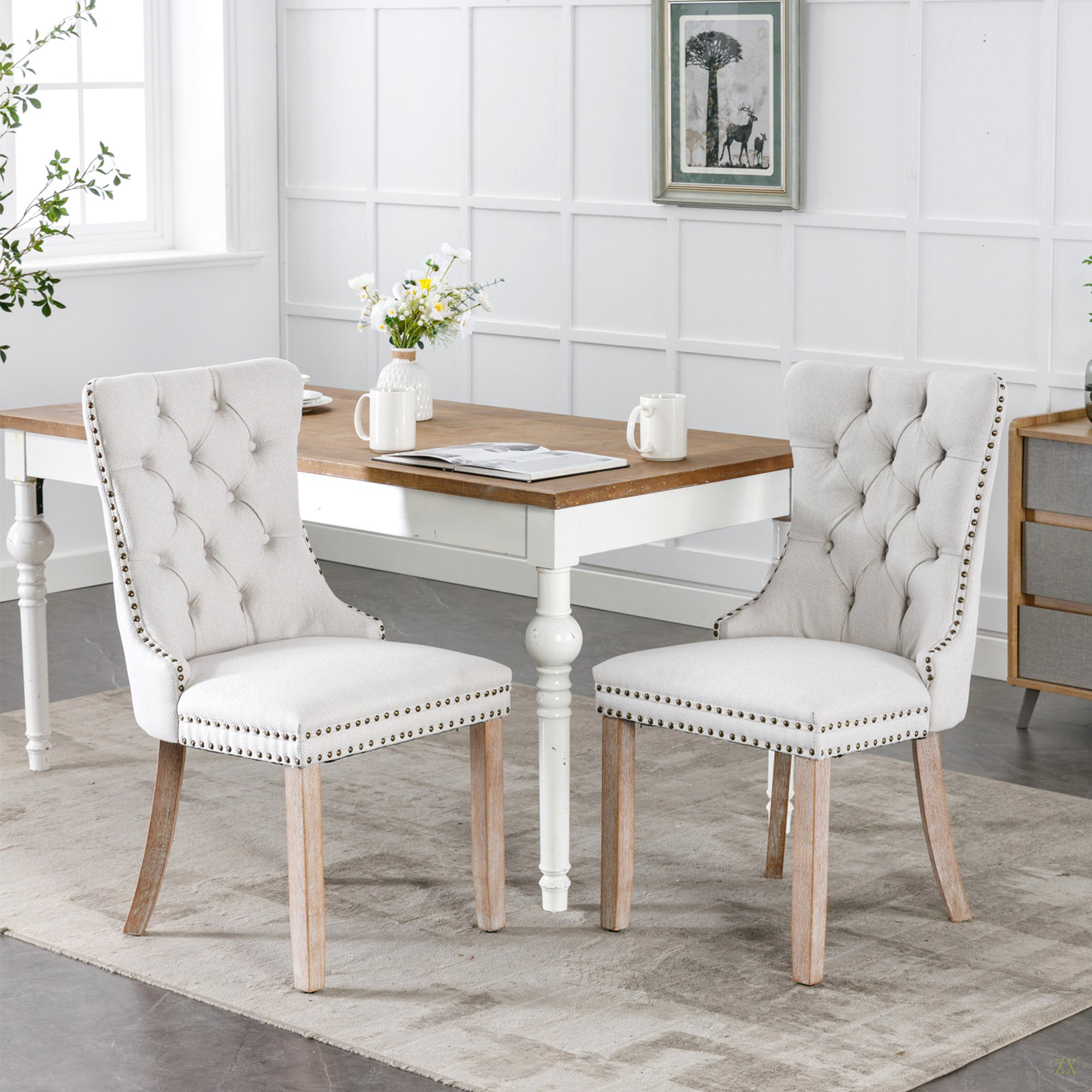 August Grove® Collection Modern, High-End Tufted Solid Wood ...