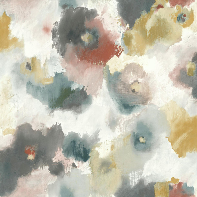 York Wallcoverings Abstract Roll & Reviews | Wayfair