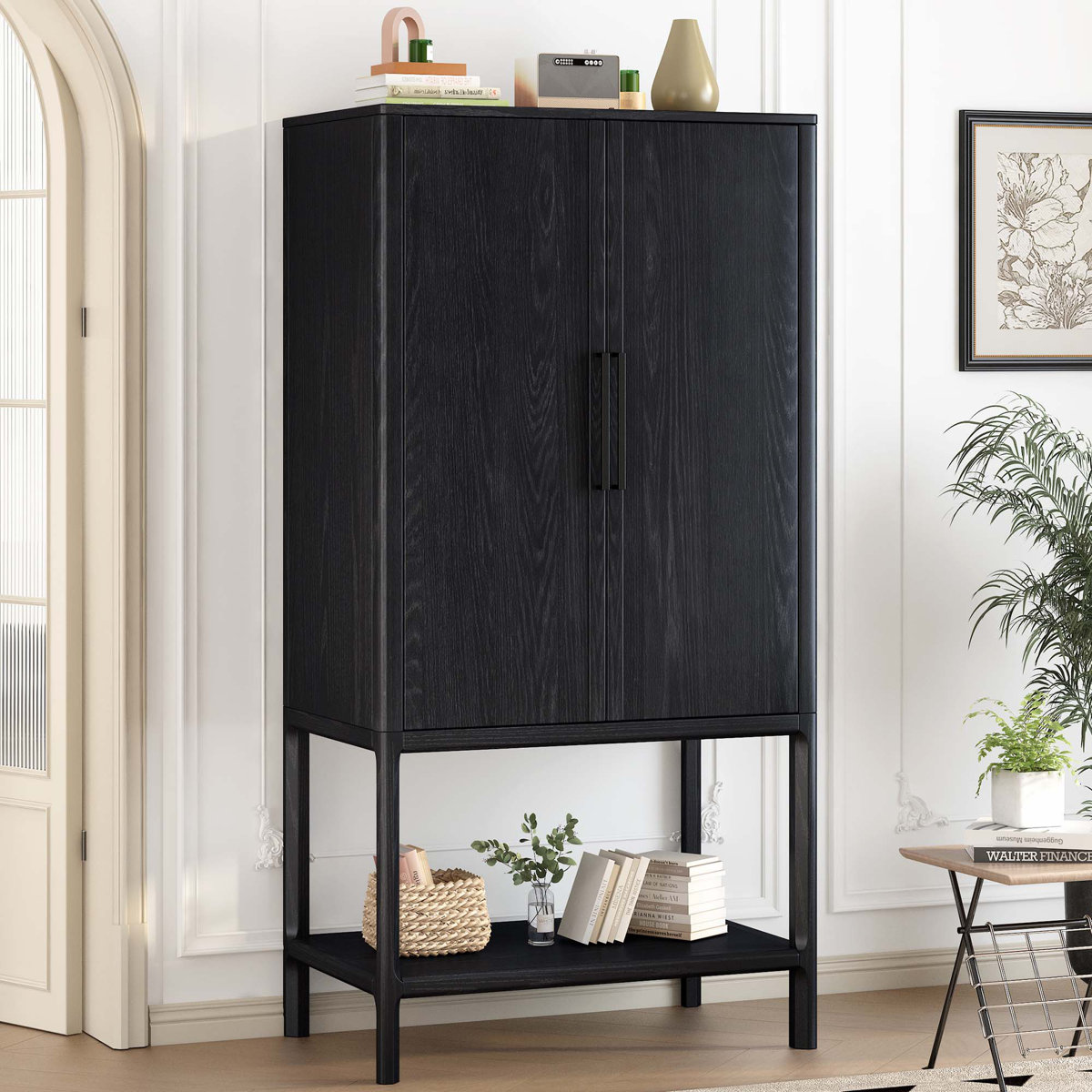 Latitude Run® Cabinet With Multiple Storage Functions | Wayfair