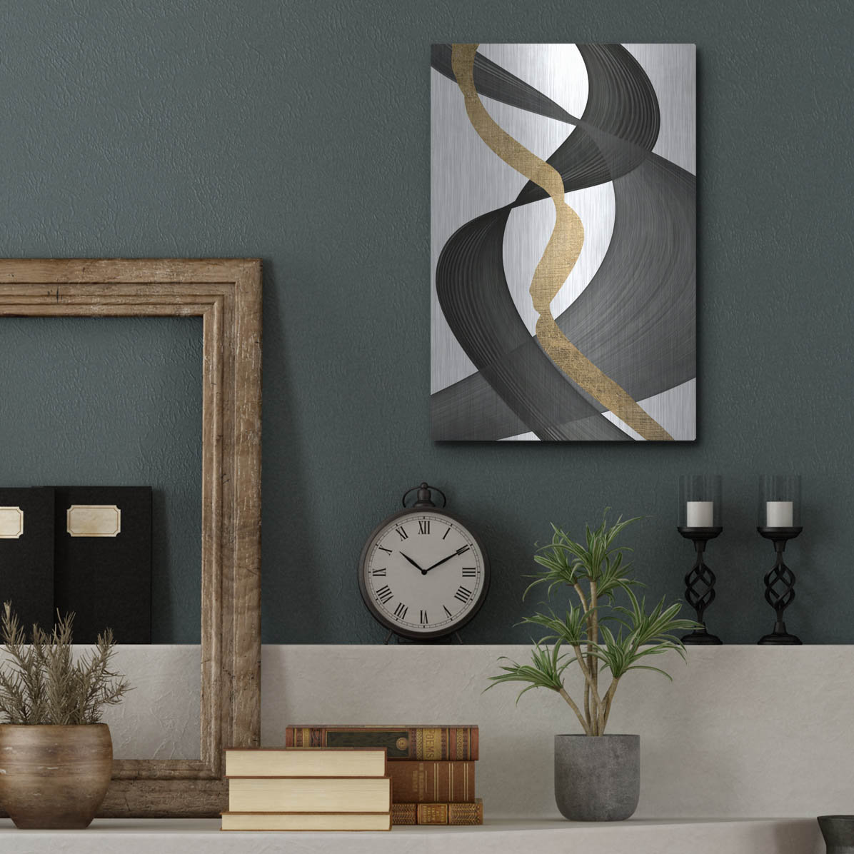 Mercer41 Inner Flow 2' by Alonzo Saunders Metal Wall Art | Wayfair