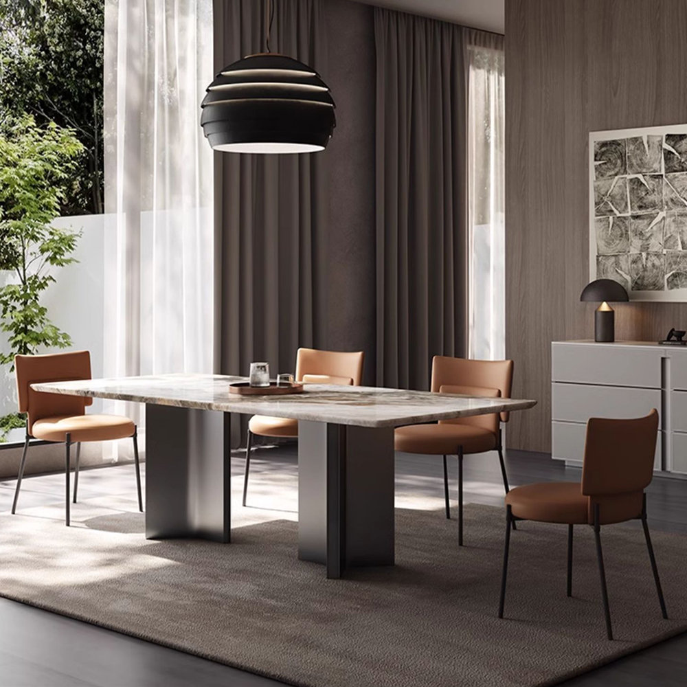 Elamer Italian modern style dining table sets - Wayfair Canada