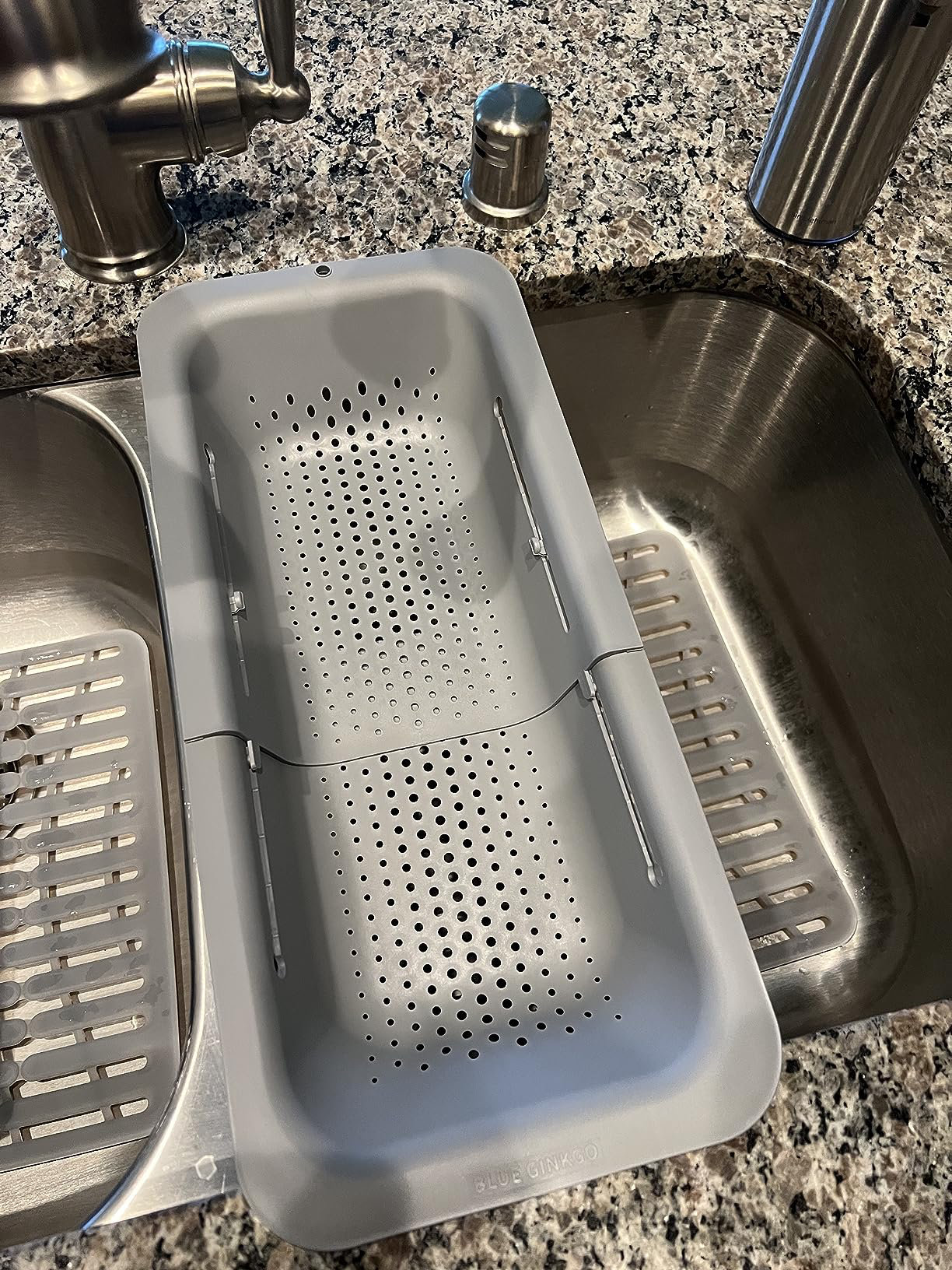 MODVAT Pack of 2 Sink Colander Baskets Extendable Kitchen Essentials ...