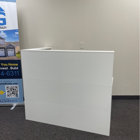 Latitude Run® 3 Person L-Shaped Wood Reception Desk & Reviews | Wayfair