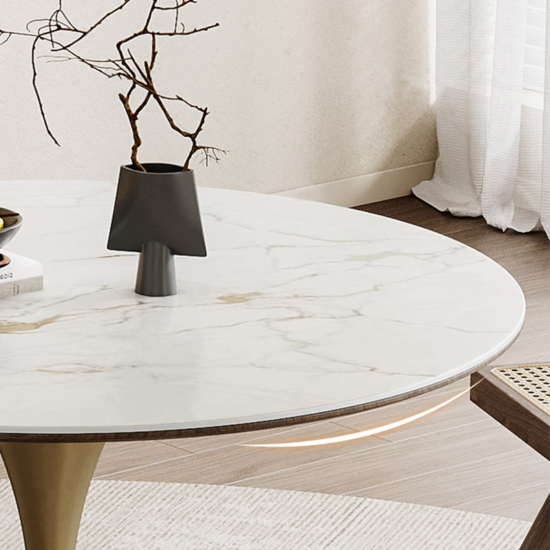 LABAORRY Modern simple family round dining table sets | Wayfair