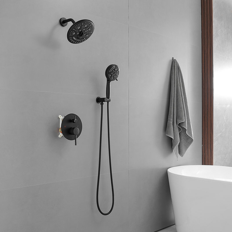 VIBRANTBATH All-In-One Kit with Rough in-Valve | Wayfair
