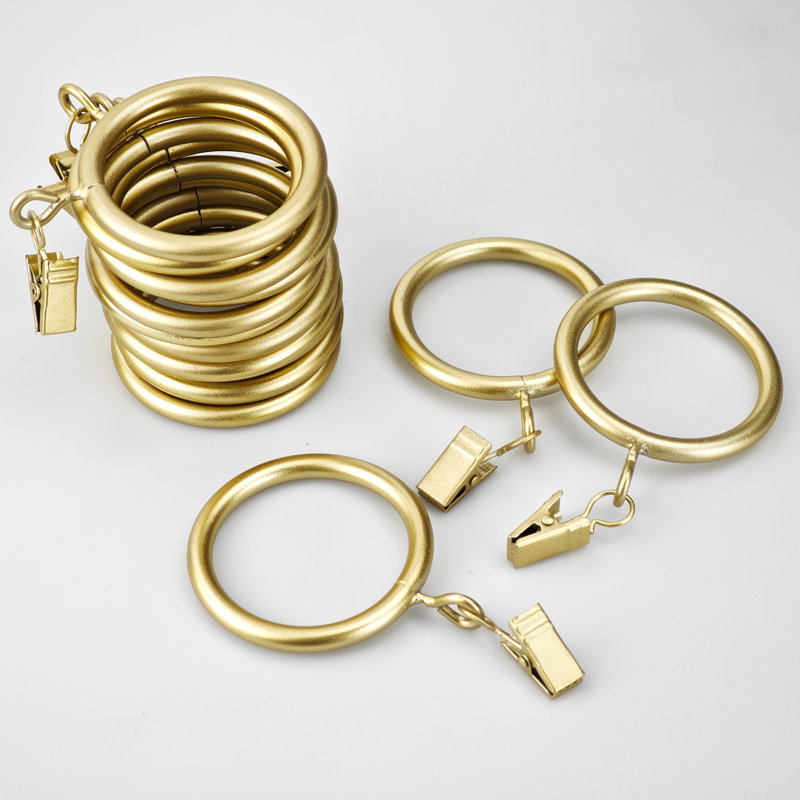 Mercer41 1-1/8 Iron Ring Clamp(set Of 14) | Wayfair