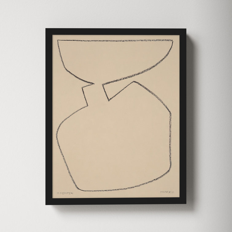AllModern Freya " Outlines 6 " by Michael Kempen | Wayfair