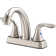 VETTA 4 in. Centerset 2-Handle Bathroom Faucet in Brushed Nickel | Wayfair