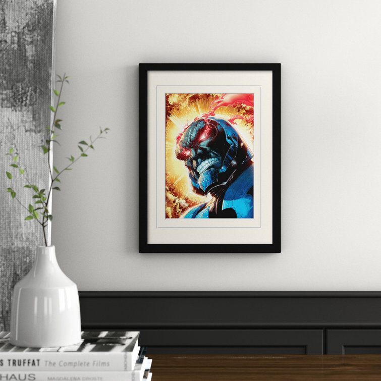 Disney DC Comics Darkseid Framed Graphic Art Print | Wayfair.co.uk