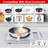EvoNet Portable Electric Single Burner Cooktop 3500w 110v, Countertop ...