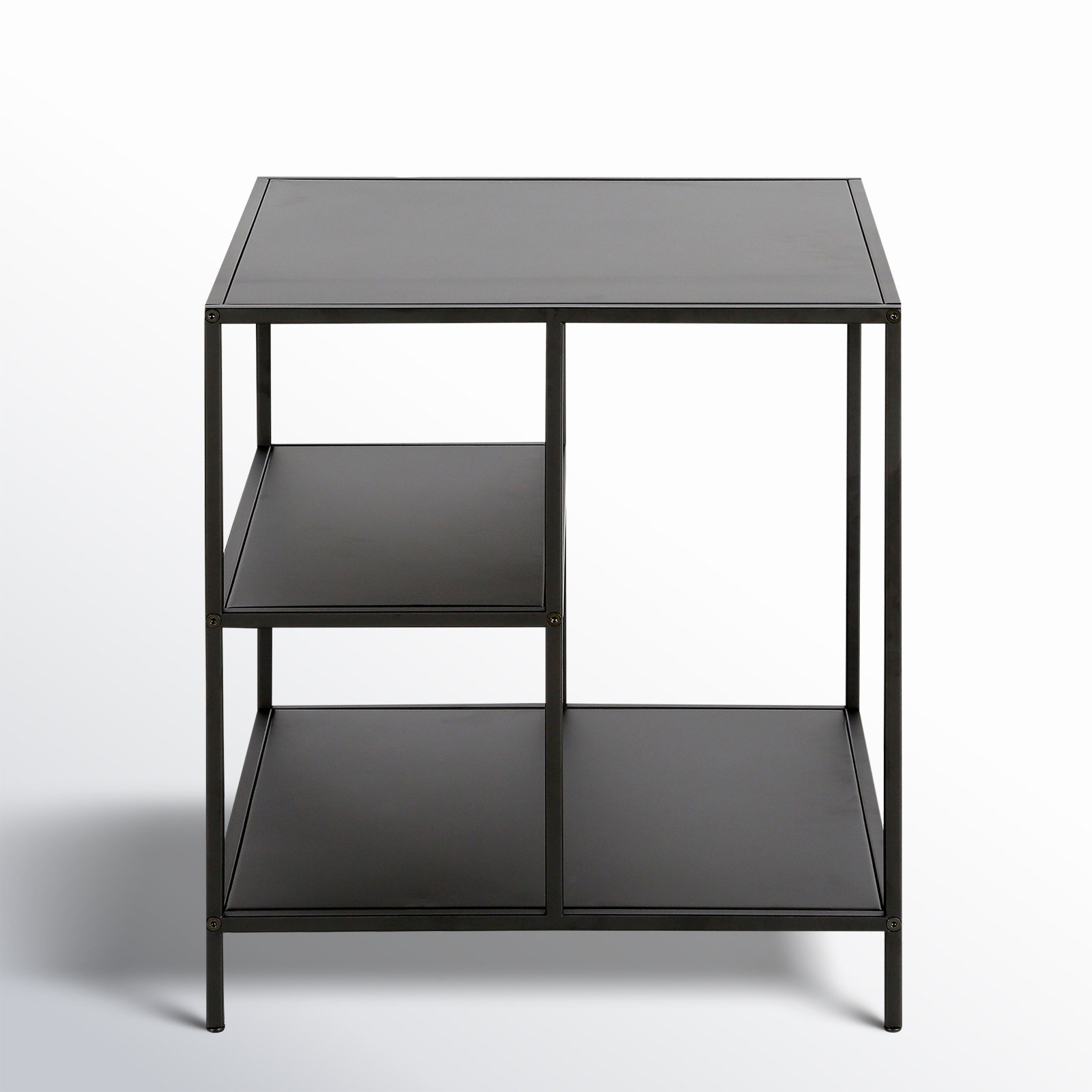 AllModern Level Steel End Table with Storage & Reviews | Wayfair
