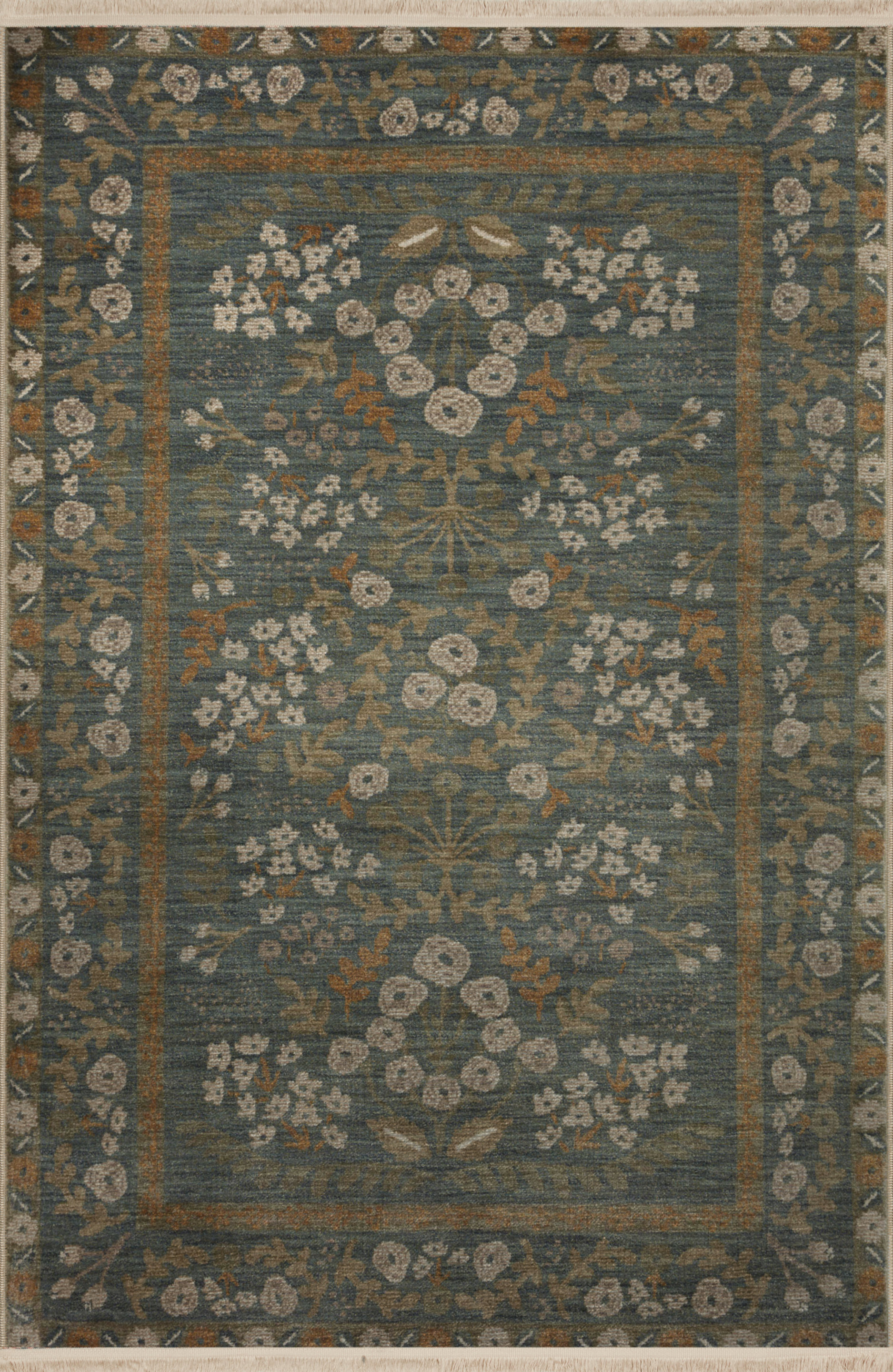 Bungalow Rose Traditional Motif Ethnic Floral Patterned Creative ...