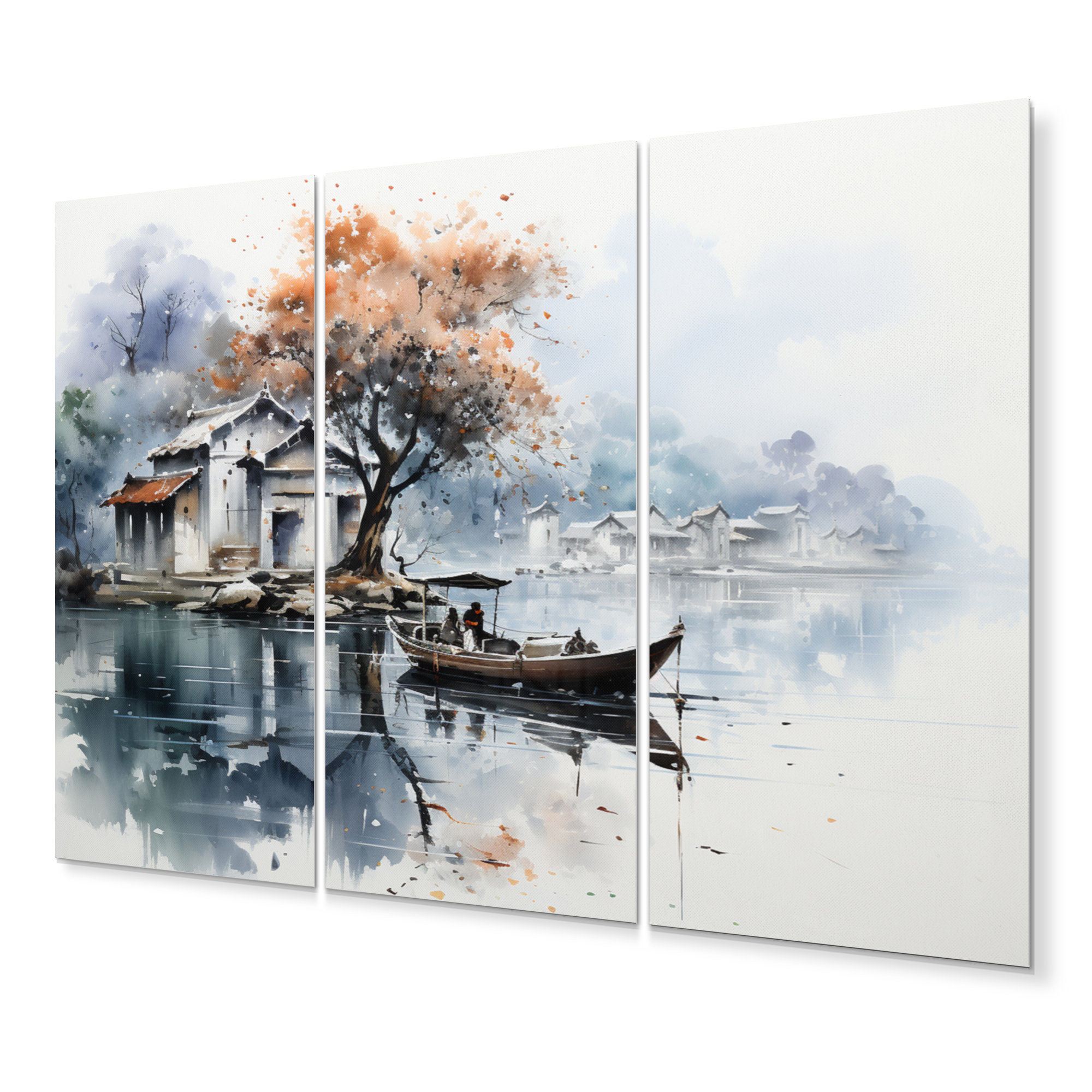 Red Barrel Studio Vietnam Hue Perfume River Boat - Vietnam Metal Wall ...