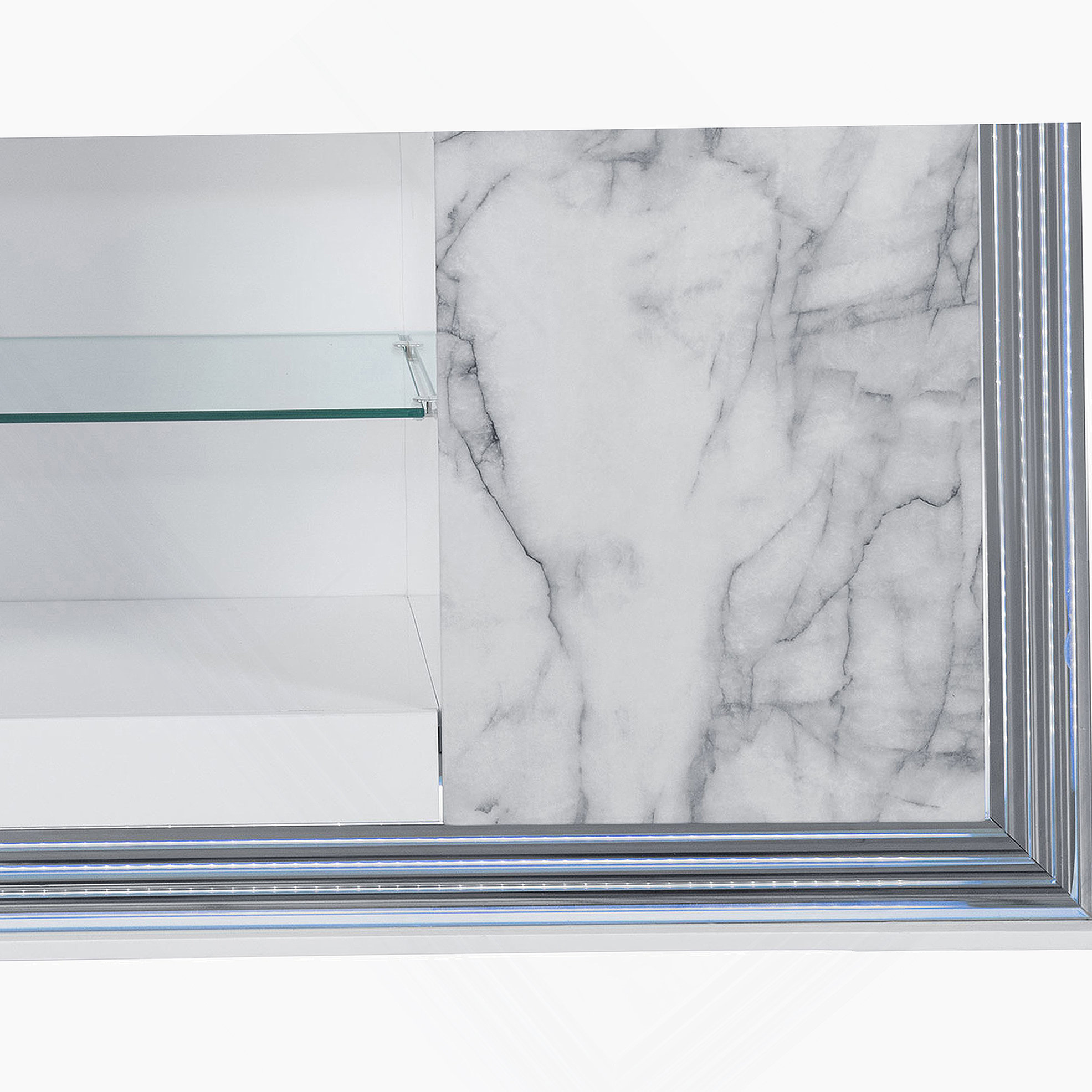 Latitude Run® MOON WHITE MARBLE BUFFET | Wayfair