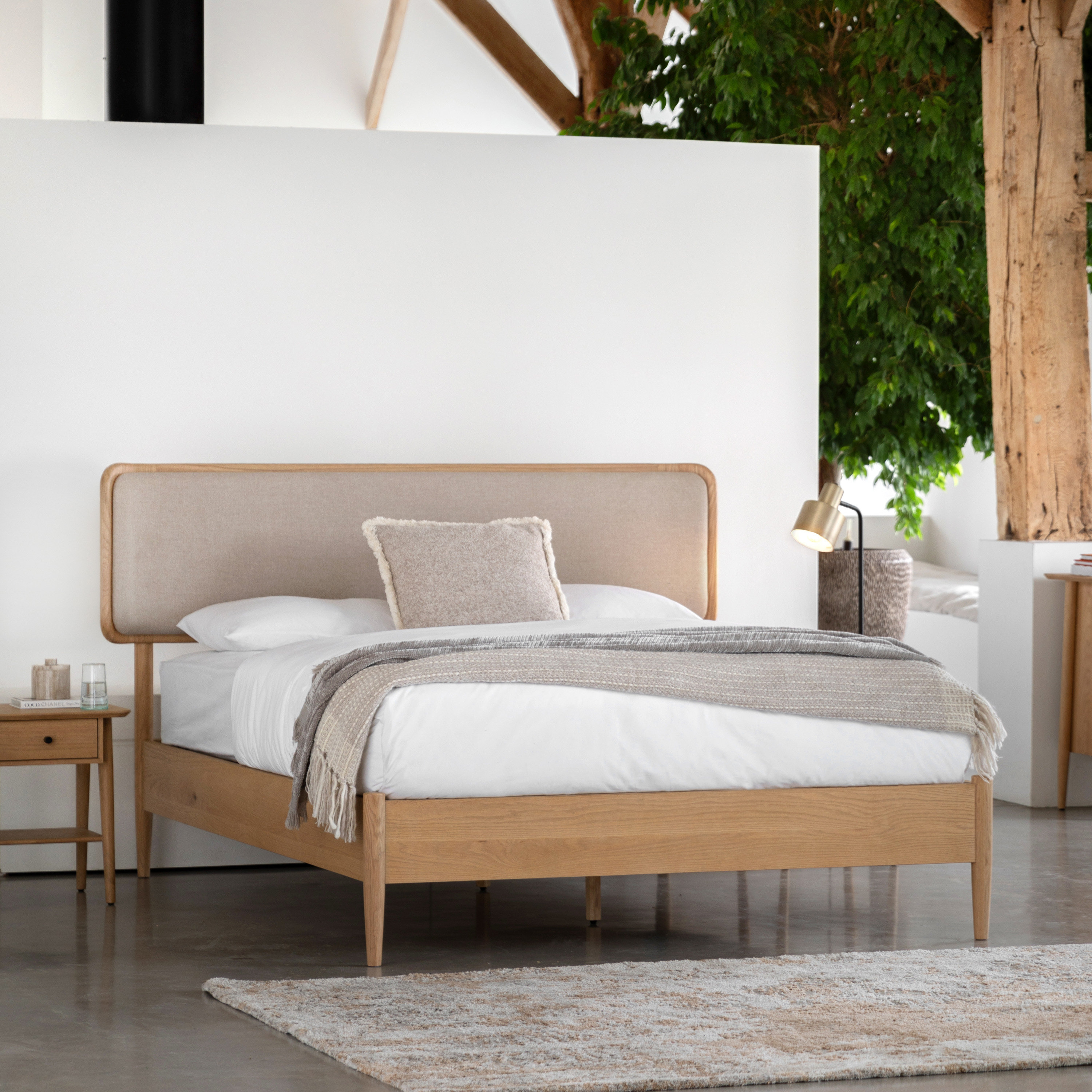 Corrigan Studio Hatfield 4'6 Bed Natural | Wayfair.co.uk