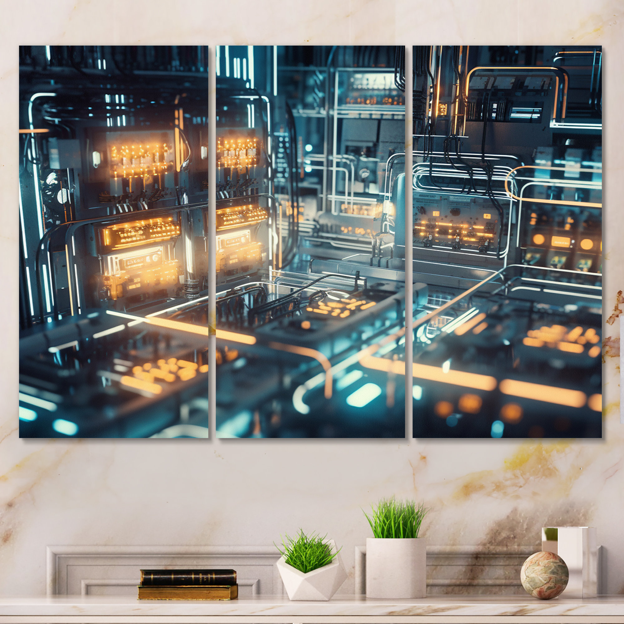 Design Art Futuristic Minimalism Awakening Technology - Modern ...