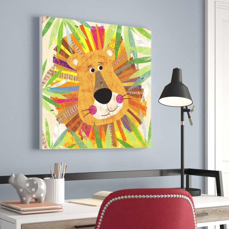 Viv + Rae™ Ebbert Lion Canvas Art & Reviews | Wayfair