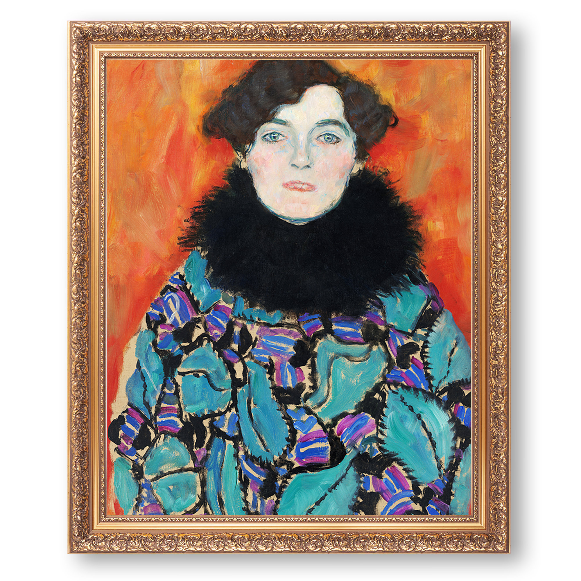 Vault W Artwork Sonja Knips by Gustav Klimt,Gold Frame The World ...