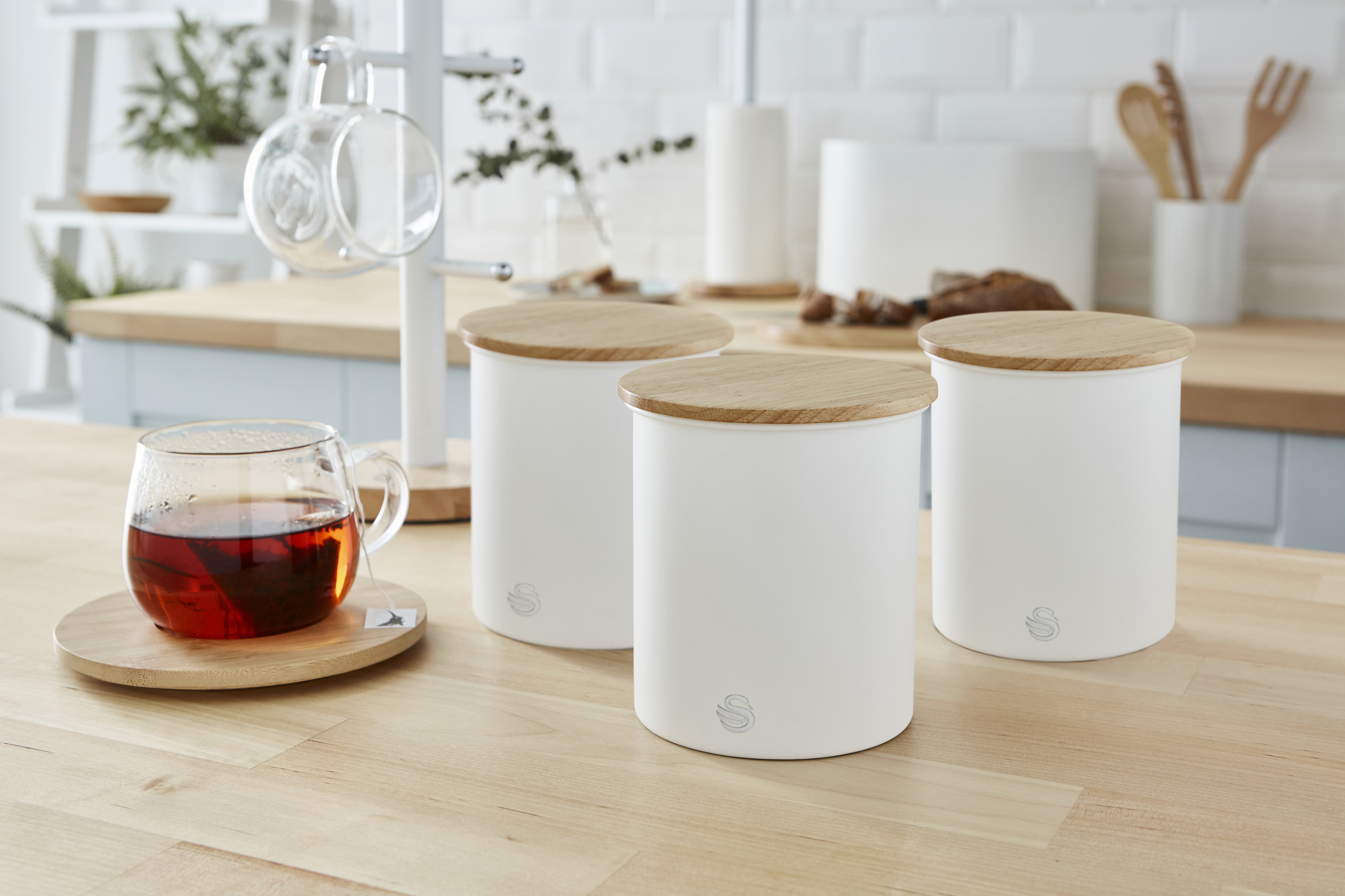 Swan Nordic 3 piece Kitchen Canister Set - Wayfair Canada
