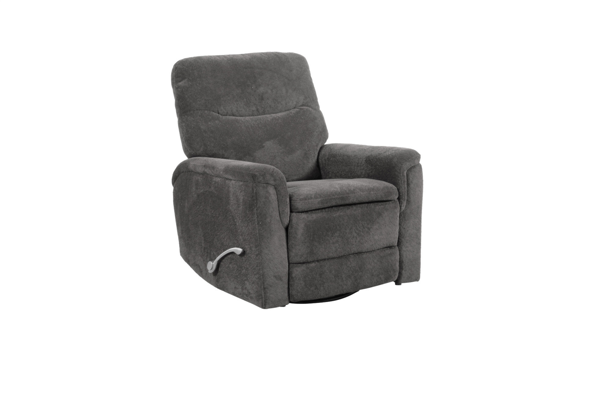 Red Barrel Studio® Man Wah Cozy Upholstered Swivel Recliner | Wayfair