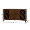 Loon Peak® Norman Wyatt Home - Nyack - Four Door Cabinet Buffet With ...