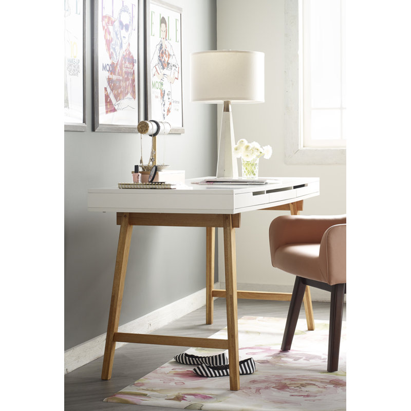 Elle Decor Giselle Midcentury Modern Computer Desk & Reviews | Wayfair