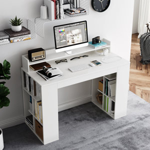 Latitude Run® Hugheson 48'' W Rectangle Computer Desk | Wayfair