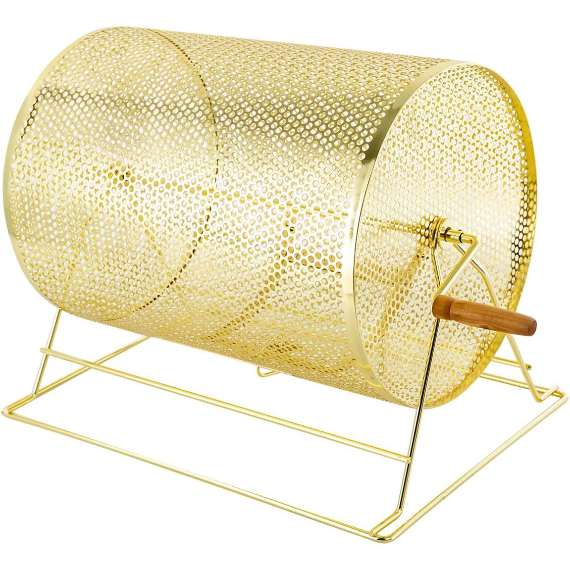 GSE Games & Sports Expert GSE Brass Raffle Drum, Raffle Ticket Drum ...