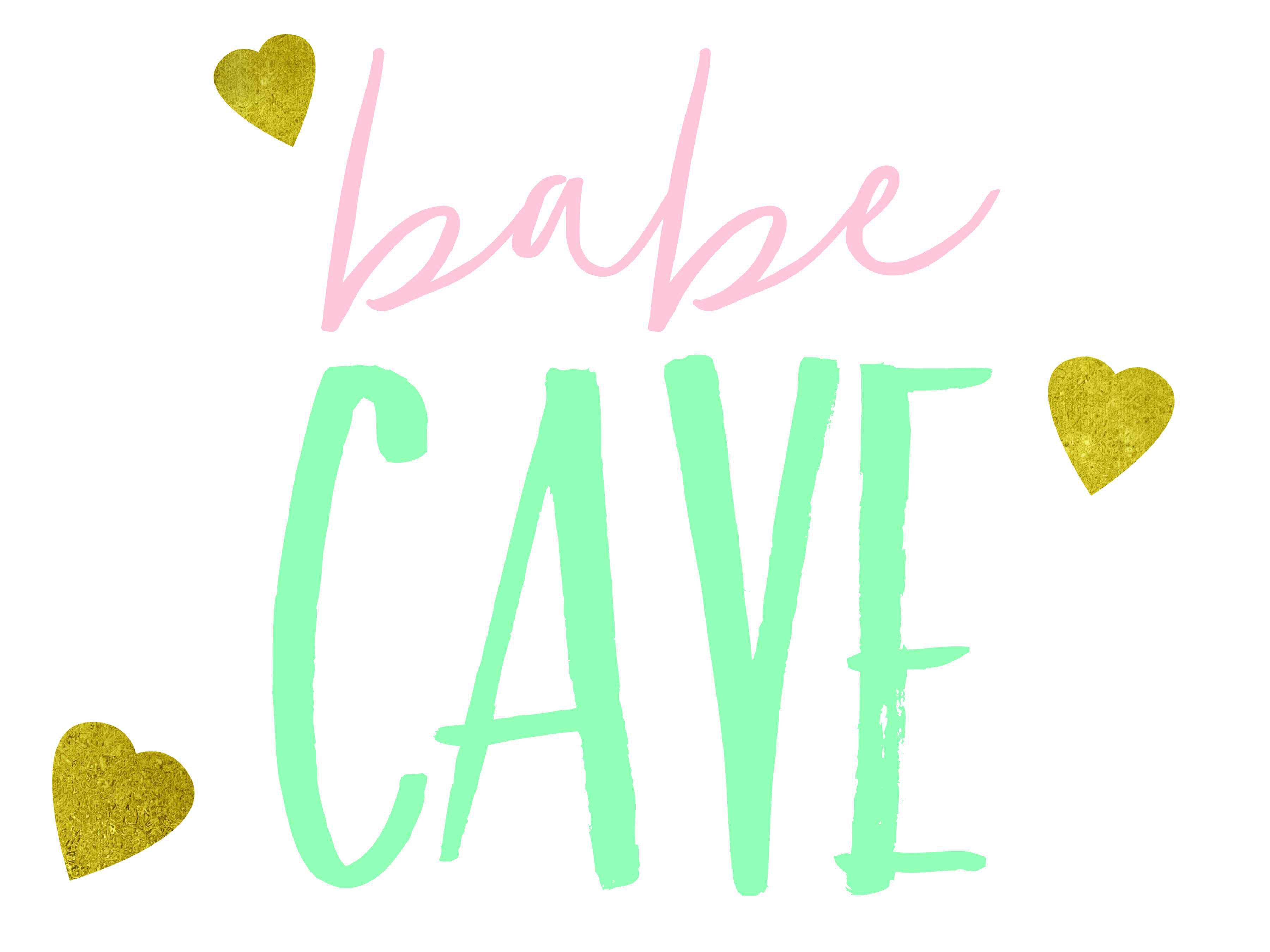 Hokku Designs Babe Cave Hearts - Wayfair Canada