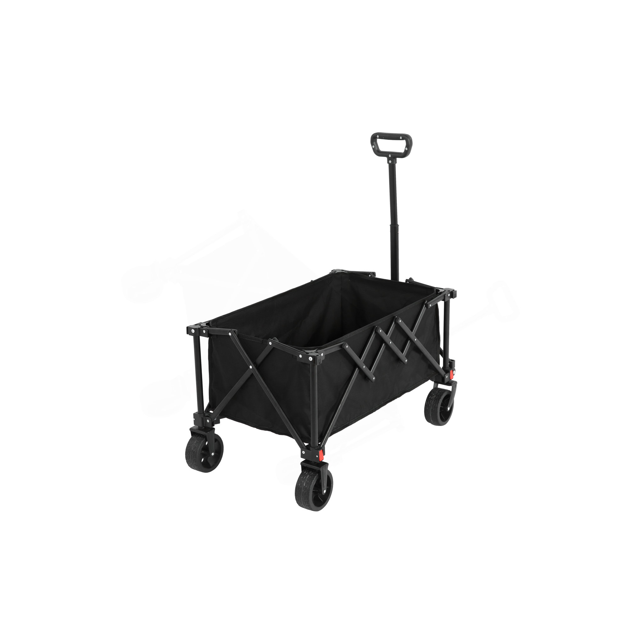 Wentygam Folding Wagon Carts,Folding Wagon Cart With All Terrain Wheels ...