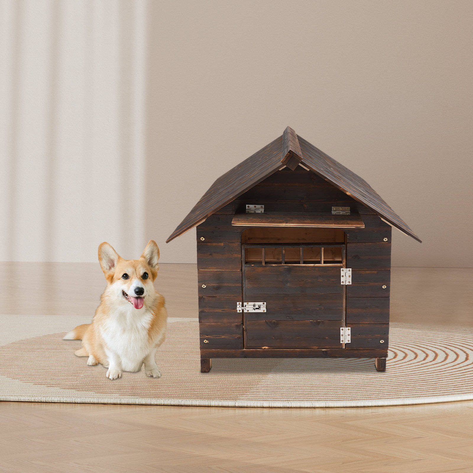 Archie & Oscar™ Dog House With Window And Door - Wayfair Canada