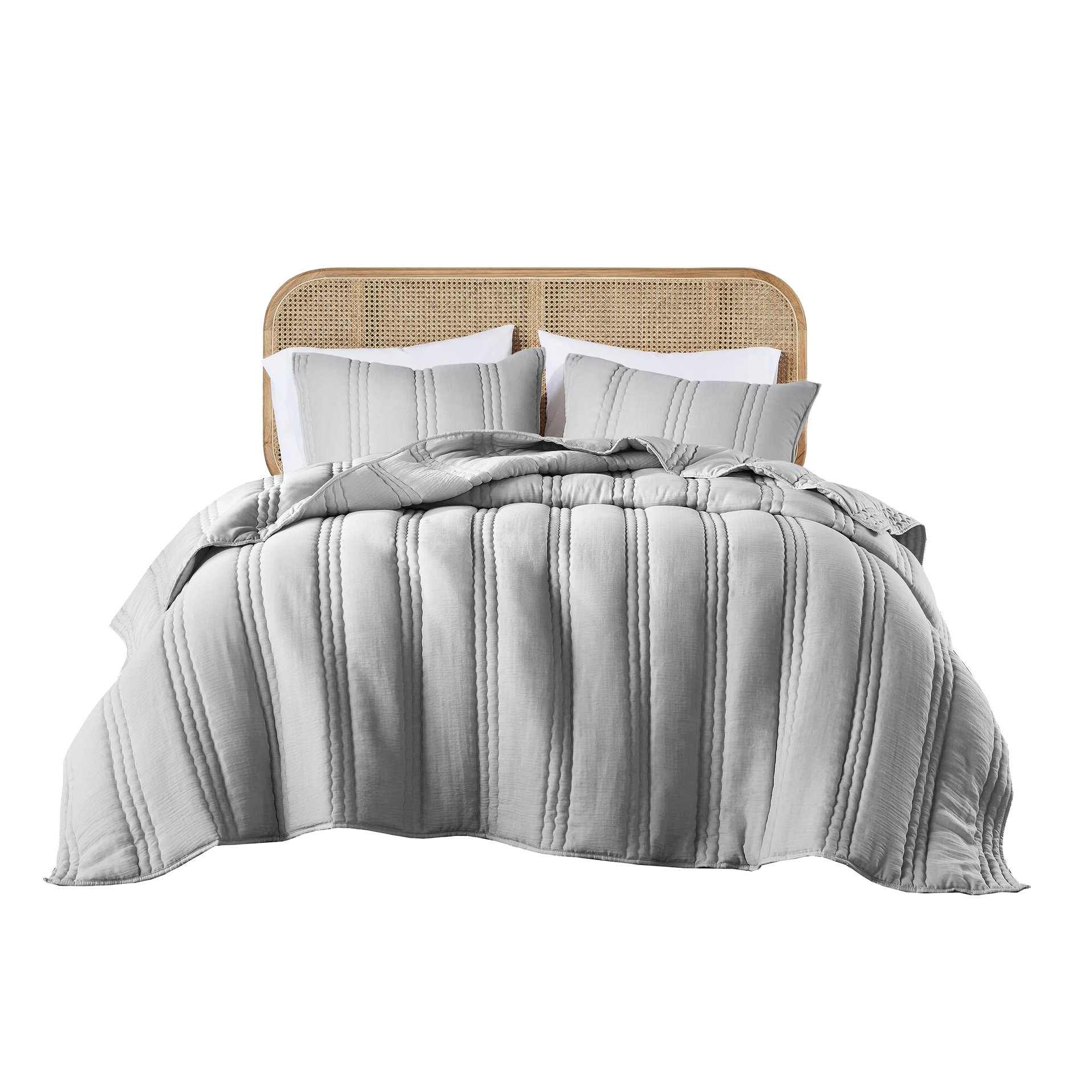 fengshu King/ King, Gauze Quilt , Natural, 3 Piece, Soft, Quilt ...