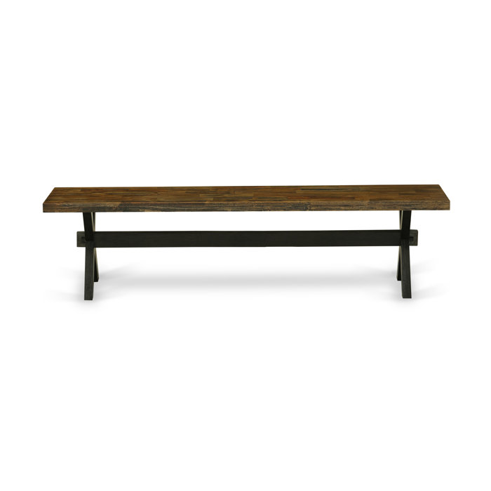Sand & Stable Salal Solid Wood Bench & Reviews | Wayfair