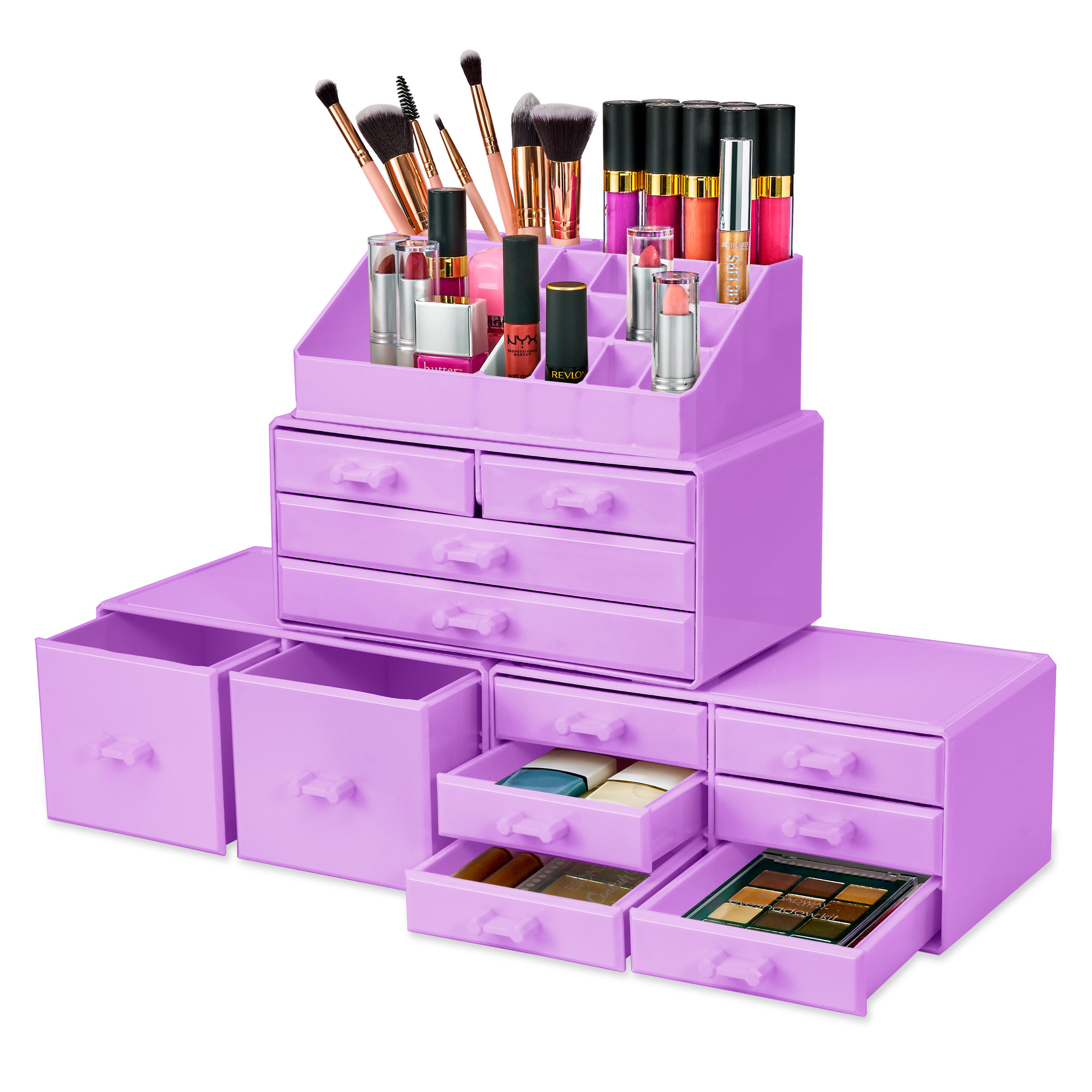 Sorbus Stackable Makeup Organizer (12 Drawer) - Wayfair Canada