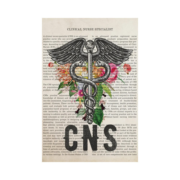 Happy Larry CNS, Clinical Nurse Specialist with Flowers by Aged Pixel ...