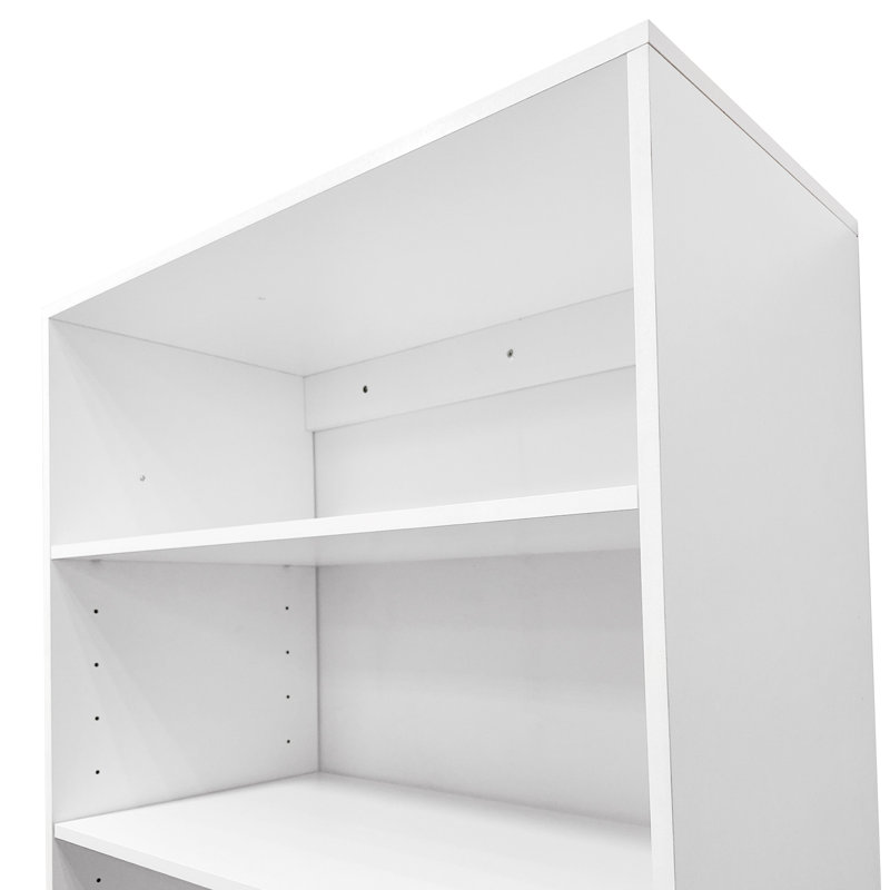 Latitude Run® White Closet Organizer System with 3 Modular Units | Wayfair
