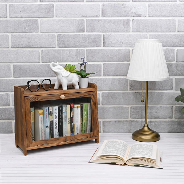 Millwood Pines Wooden Table Top Storage Cabinet, countertop Cabinet ...