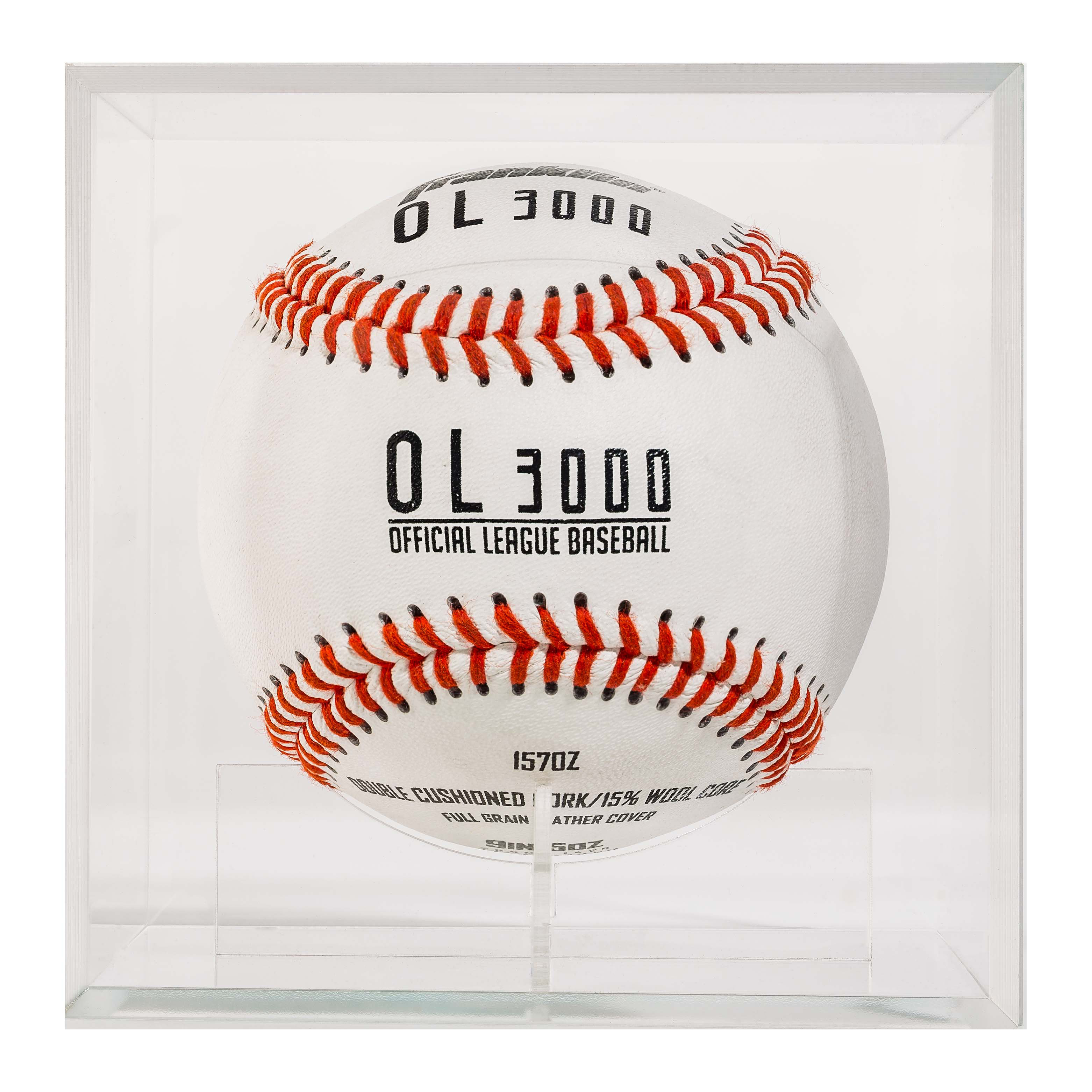 Franklin Sports Official 5" x 10" Acrylic Baseball Ball Display Case ...