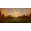 Wendover Art Group Lake at Dusk - Picture Frame Painting on Canvas ...