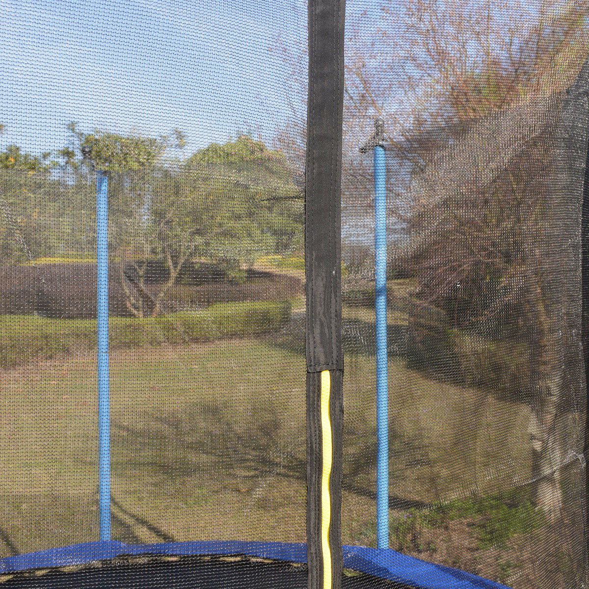 WANDINGT 10 FT TRAMPOLINE INSIDE SAFETY NET WITH BASKETBALL HOOP | Wayfair
