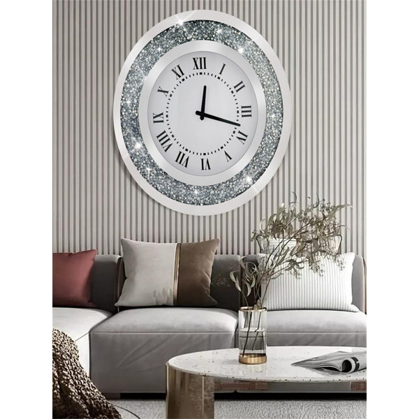 Mercer41 Quintisha Metal Wall Clock | Wayfair