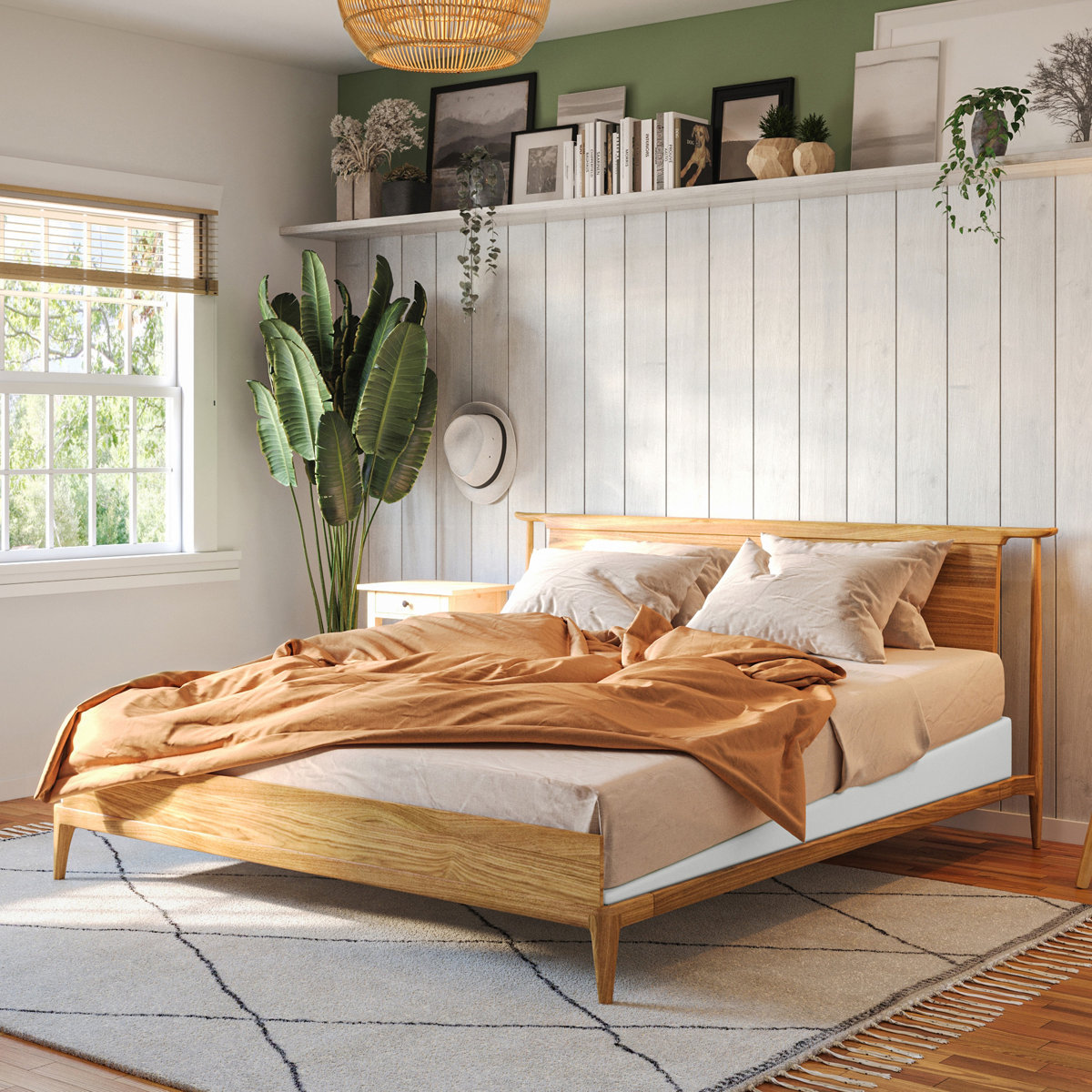 Alwyn Home Mattress Elevator - 5-Inch Size - Gentle Incline Under ...